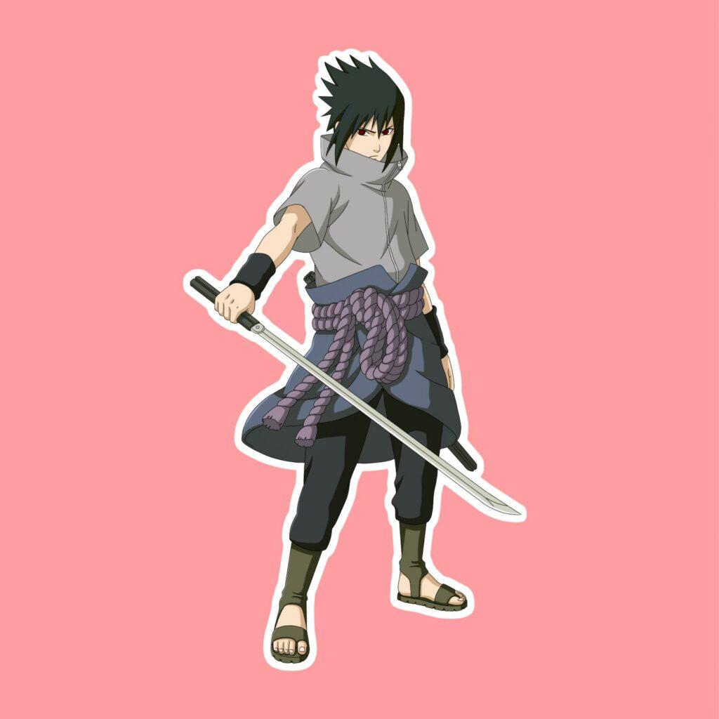 Sasuke Uchiha Sticker - PureArtz